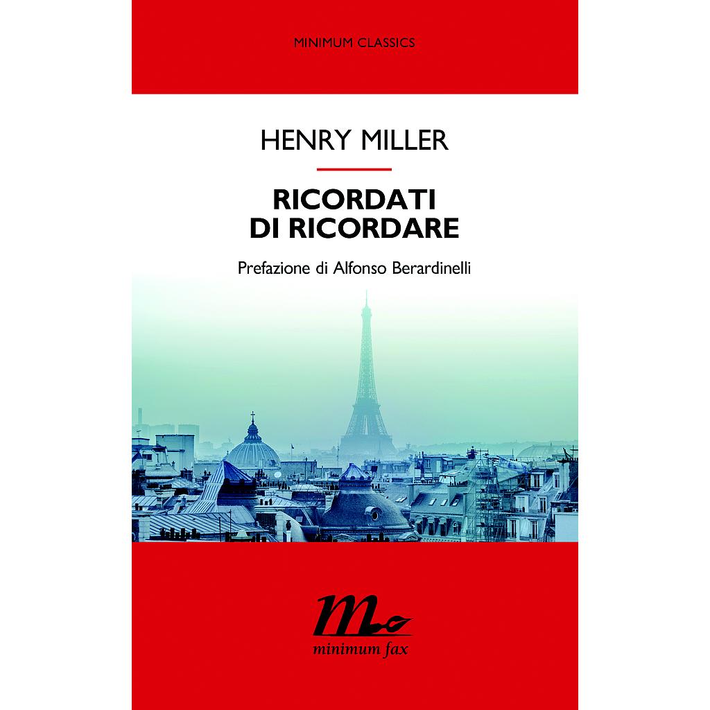 Ricordati di ricordare di Henry Miller